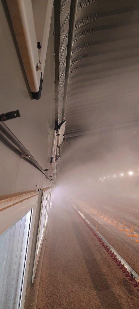 Managing heat with a climate misting system - Poultry News